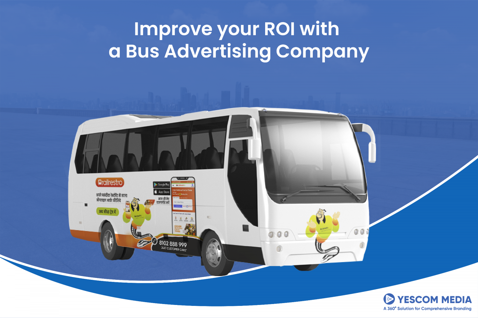 Improve your ROI with a Bus Advertising Company